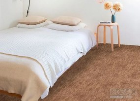 Breno Metrážový koberec BATIK 40, šíře 400 cm, Hnědá