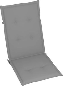 Zahradní polohovací židle s poduškami 6 ks masivní akácie 3065318