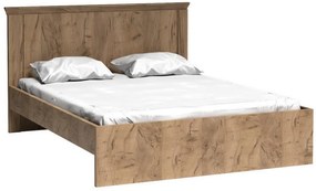 Casarredo - Komfort nábytek GOLETA A5 postel 160x200 cm barva dub kraft zlatý