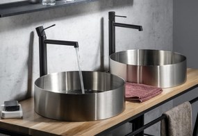 Sapho Sapho, SOLARIS sprchový sloup s termostatickou baterií, chrom/černá, WD139CB