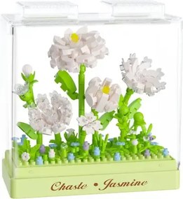 KOCO Stavebnice mini Preserved Flowers č.3: Jasmín / 285 dílků