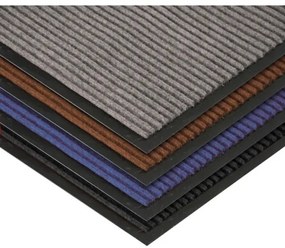 Odolná vstupní kobercová rohož s PVC 1+1 ZDARMA, 900 x 1200 mm, šedá
