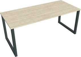 Kancelářský pracovní stůl Hobis USO 1800, bílá RAL 9016, deskabuk