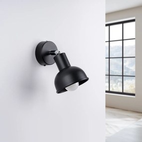 Sollux Lighting Nástěnné svítidlo ELBA černé