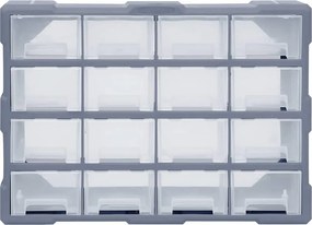 Organizér se 16 středními zásuvkami 52 x 16 x 37 cm 149602