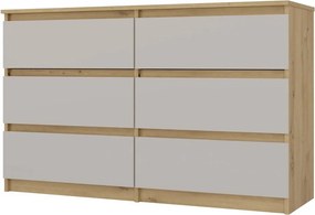 FALCO Komoda Malvína M6 120 dub artisan/kašmír