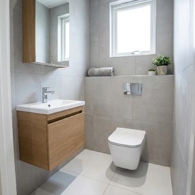 Rea, Závěsná WC mísa REA Julio Rimless, REA-C4803