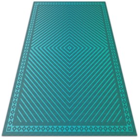 Módní vinylový koberec geometrické diamanty