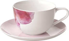 Villeroy&Boch Villeroy & Boch Rose Garden snídaňový podšálek růžový 18cm