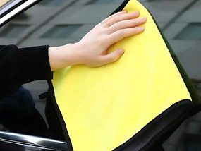 Verk Group Utěrky z mikrovlákna na okna automobilu utěrky z mikrovlákna sada 3 ks