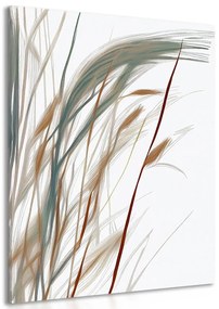 Obraz minimalistická stébla trávy