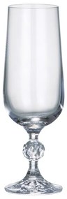 BOHEMIA STERNA SKLENICE NA ŠAMPAŇSKÉ 180ML SADA 6 KS
