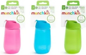 Munchkin Simple Clean lahvička s brčkem, 296ml, 12+, více barev