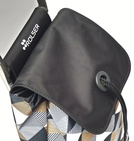 Rolser I-Max Sahara 2 nákupní taška na kolečkách, černá