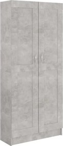 vidaXL Knihovna 82,5x30,5x185,5 cm dřevotříska [802736] Barva: šedá sonoma