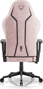 Látková herní židle černo-růžová Diablo X-One 2.0 Akira Pink Small