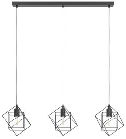 Eglo 43361 - Lustr na lanku STRAITON 3xE27/60W/230V