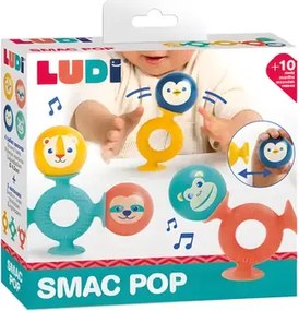 Ludi Smac Pop / Sada chrastítek / s přísavkami / od 10 měsíců