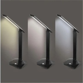 EMOS Černá LED stolní lampička Chase 7,2W Z7619B