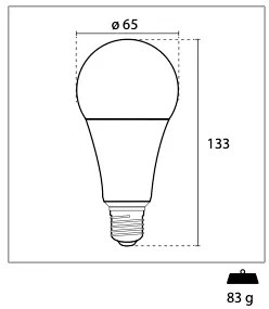 LED žárovka 20W CENTURY ARP-202730