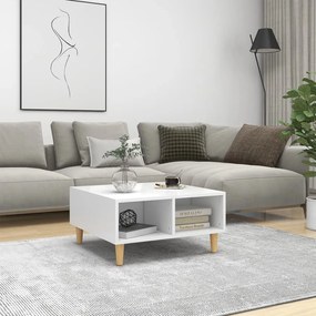 vidaXL Konferenční stolek 60 x 60 x 30 cm dřevotříska [805984] Barva: šedá s vysokým leskem