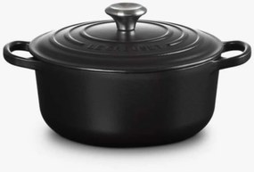 Le Creuset Signature - Pekáč kruhový s poklicí, objem 2,4 l, noir mat 21177200000430