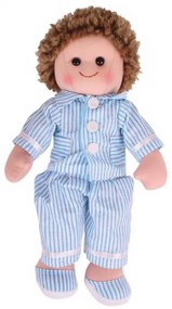 Bigjigs Toys Látková panenka Arthur 34 cm