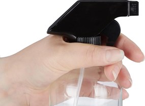 5Five® Rozprašovač na vodu/čistící prostředky, 500ml - čiré sklo