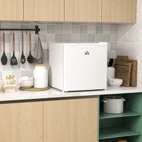 HOMCOM Mini mraznička, 35 L mrazicí box, 5stupňová regulace teploty, bílá