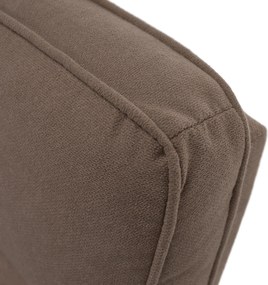 Relaxační otočné křeslo, šedohnědá Taupe, MEKENZI