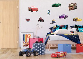 Dětská samolepka na zeď Disney Auta McQueen a Mater | 65 x 85 cm | DDK887