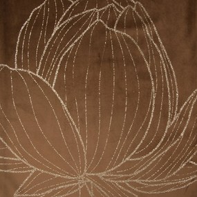 UBRUS BLINK 12 35X140 CM HNĚDÝ