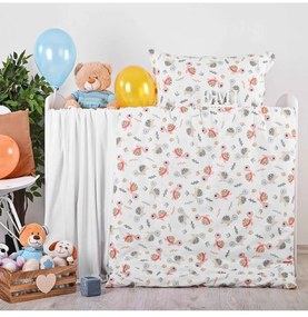 Povlečení dětské bavlněné Želvy EMI, Standardní set jednolůžko obsahuje 1x 140x200 + 1x 70x90