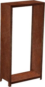 Stora Zahradní dřevník 180 x 90 x 40 cm, corten CORGARDEN 1034