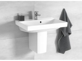 Villeroy & Boch 4A005501 - Závěsné umyvadlo AVENTO 55x37 cm keramika/bílá