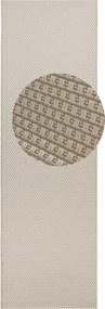 BT Carpet, Běhoun Nature 104270 Ivory – na ven i na doma, 80x250, bílá, chodba / předsíň