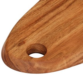 Prkénko na krájení 46 x 20 x 2,5 cm masivní akáciové dřevo - Default Title