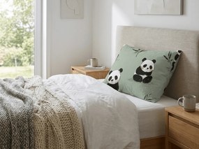 Povlak na polštář z mikrovlákna PANDA RELAX 50x70 cm, mentolový
