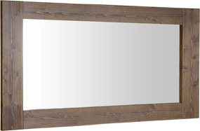 Sapho Brand - Zrcadlo v rámu 130x70 cm, mořený smrk BA061S