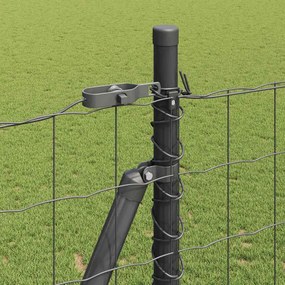 Evropský plot s betonovou základnou 10 x 1,4 m Šedá Síťovina 3350920