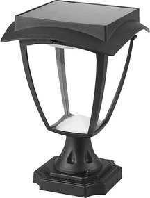 LED Solution Černá LED zahradní solární lampa 250mm 2W IP65 2893