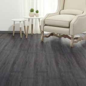 vidaXL Samolepicí PVC podlahová prkna 2,51 m² 2 mm [342877] Barva: Černá