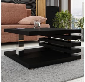 MIRJAN 24 | Konferenční stolek KYOTO 31x60 cm matná černá | MJ0014