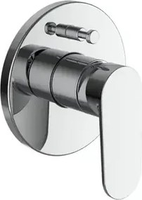 Laufen - Baterie pod omítku, pro 2 spotřebiče, chrom