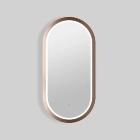 Zrcadlo se senzorem SAT Aurum 40x80 cm rose gold SATZAUR4080BRG