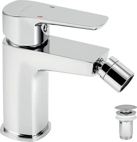 Novaservis Metalia 58 - Bidetová baterie s výpustí, chrom 58011,0