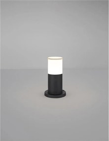 NV 9905023 Venkovní sloupkové svítidlo NOTEN černý hliník čirý a bílý akryl LED 8W 3000K 220-240V IP65 120st. IP65 - NOVA LUCE