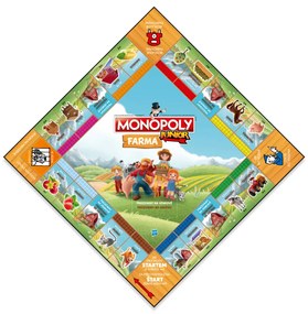 HASBRO Desková hra MONOPOLY Junior Farma CZ wm04483