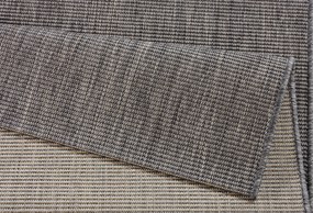 Hanse Home, Kusový koberec Meadow 102729 Anthracite – na ven i na doma, 200x290, šedá, chodba / předsíň