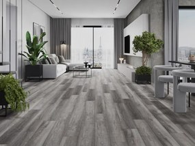 Mexen El Monte vzorek vinylových panelů SPC 6,5 mm, podklad IXPE 1,5 mm, 4 V-drážka, Dub - F1011-S